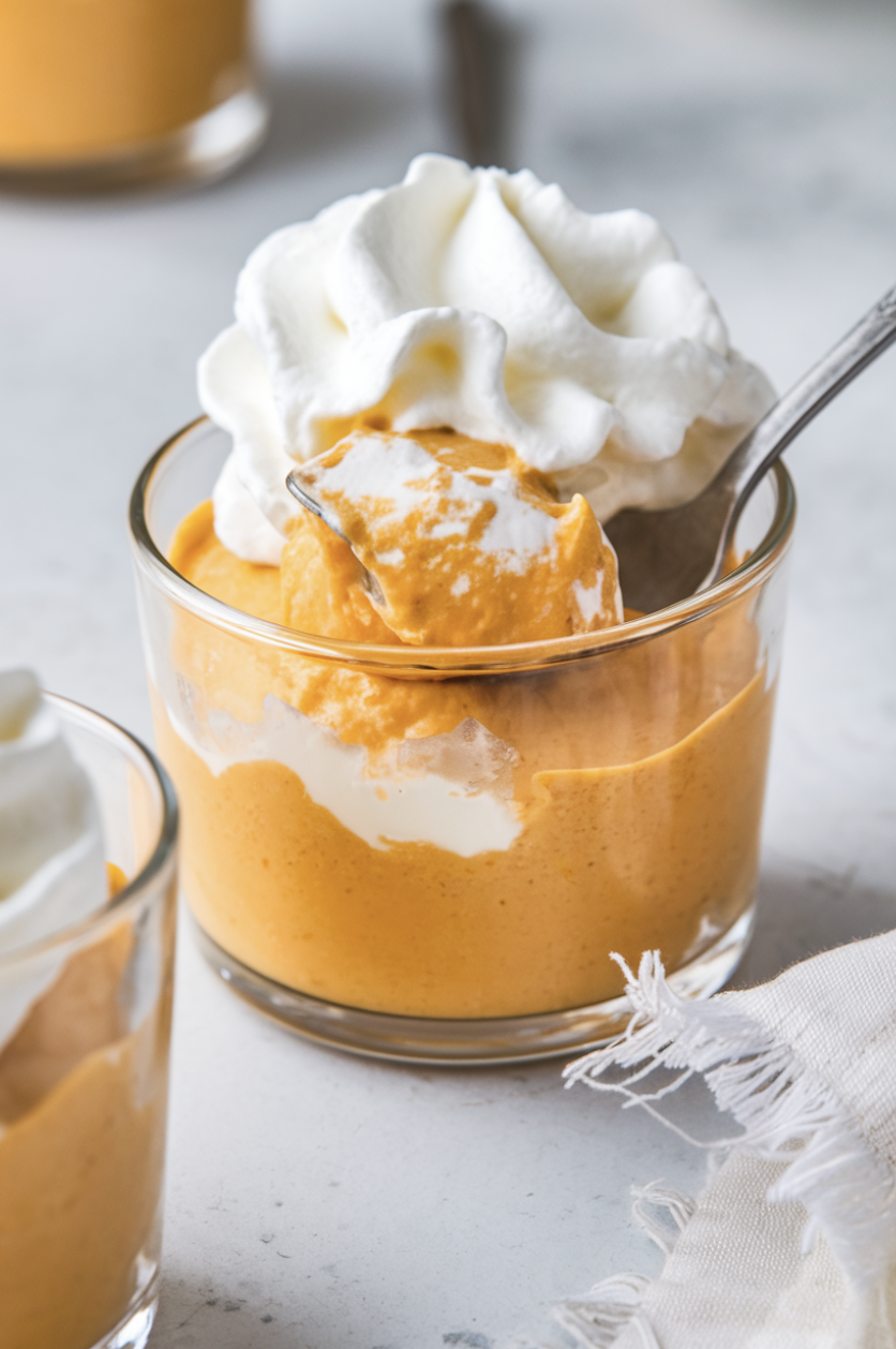 15-Min Vegan Pumpkin Pudding - Baking With Chloe